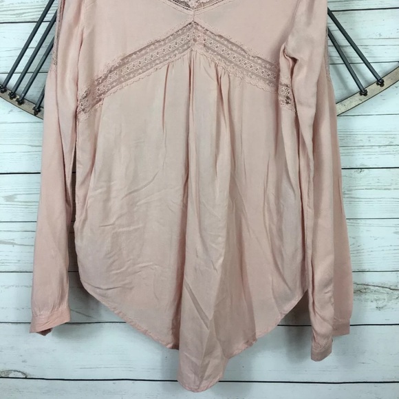 Free People | Tops | Free People Tunic Button Down Boho Size Sp | Poshmark